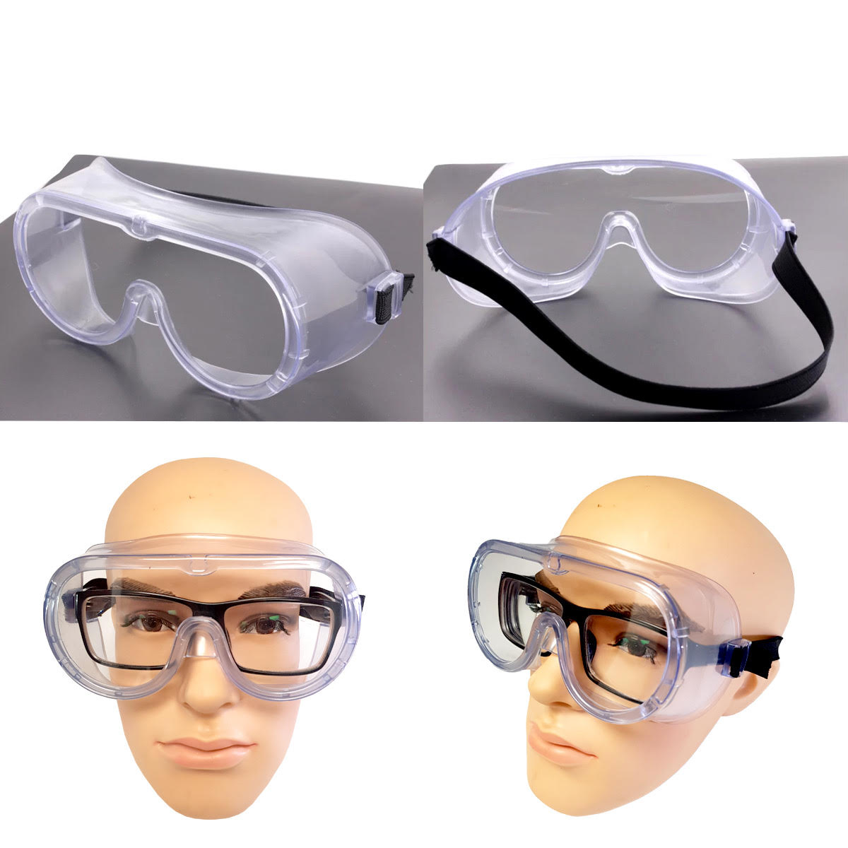 Safety Goggles Safety Glasses 4 PCS – TECHNO WRAPPING SYSTEMS LIMITED